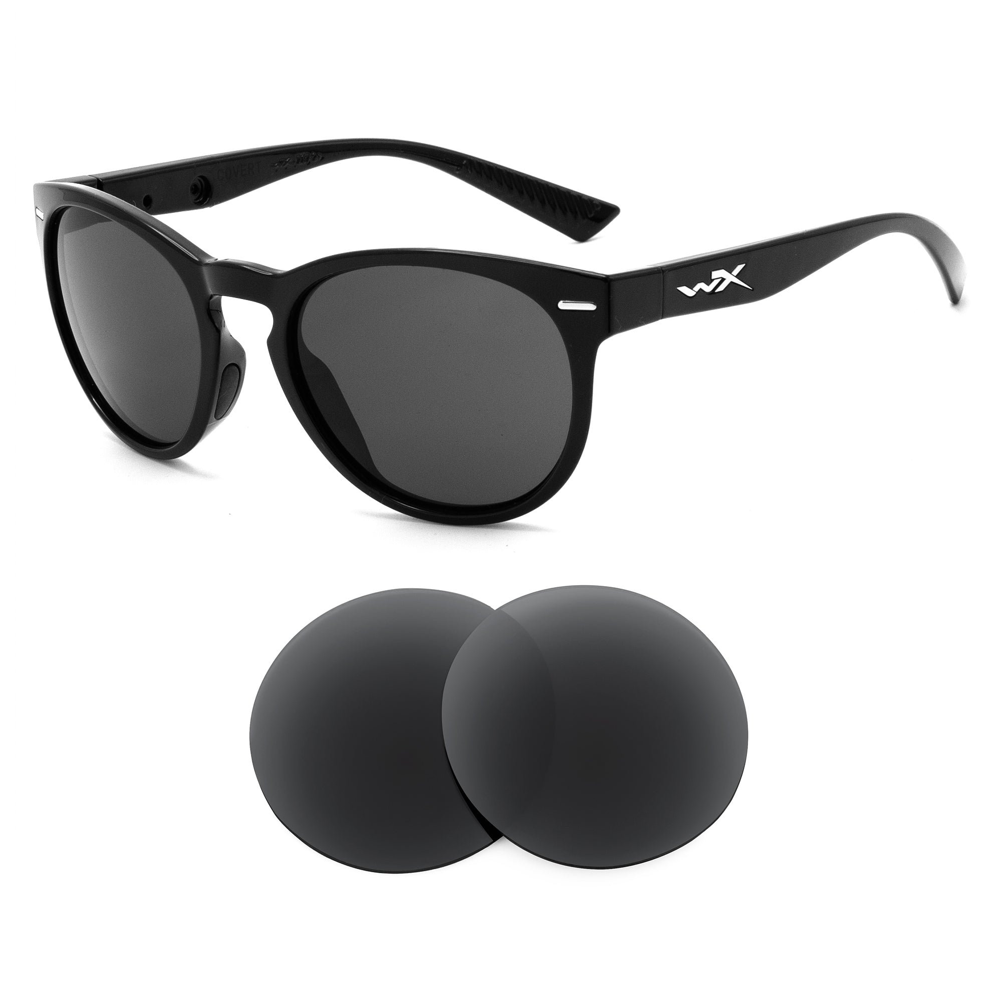 Wiley X Covert Replacement Lenses by Revant Optics