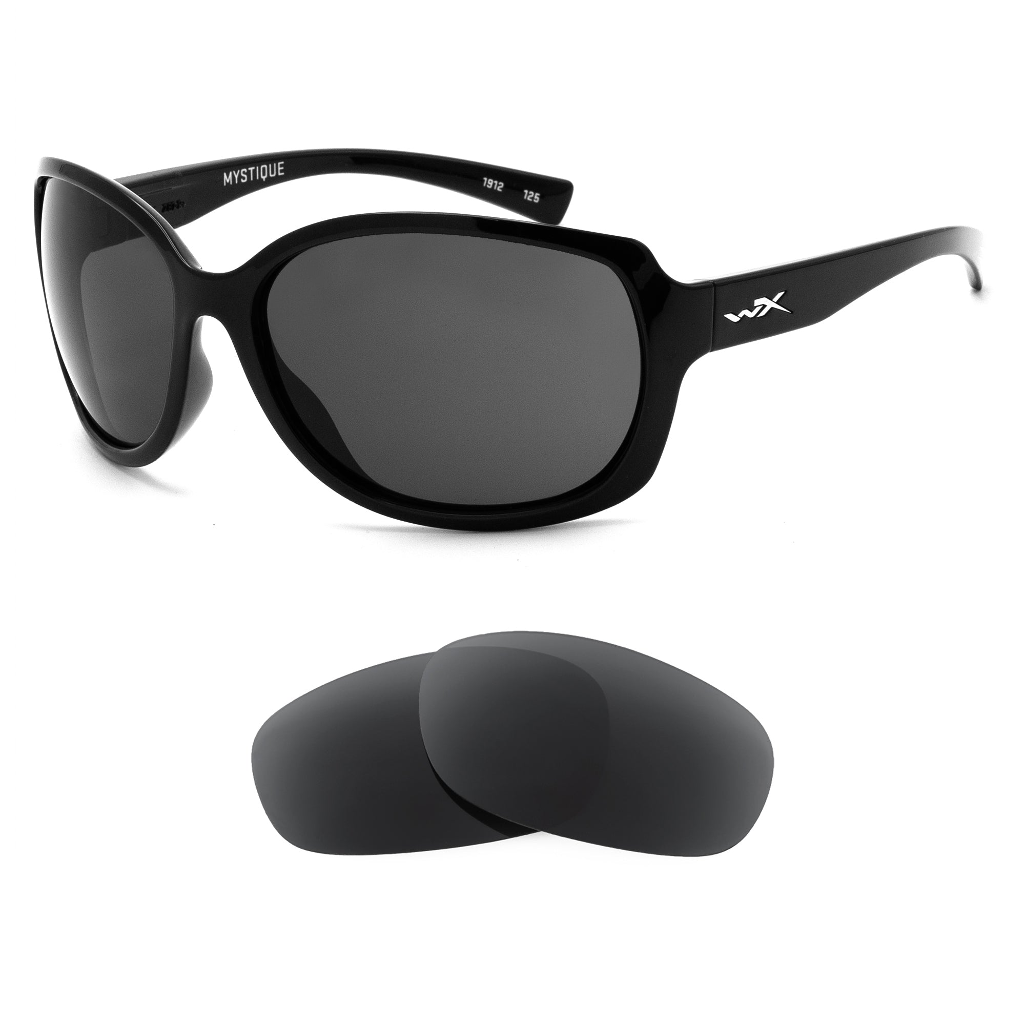 Wiley X Mystique Replacement Lenses by Revant Optics