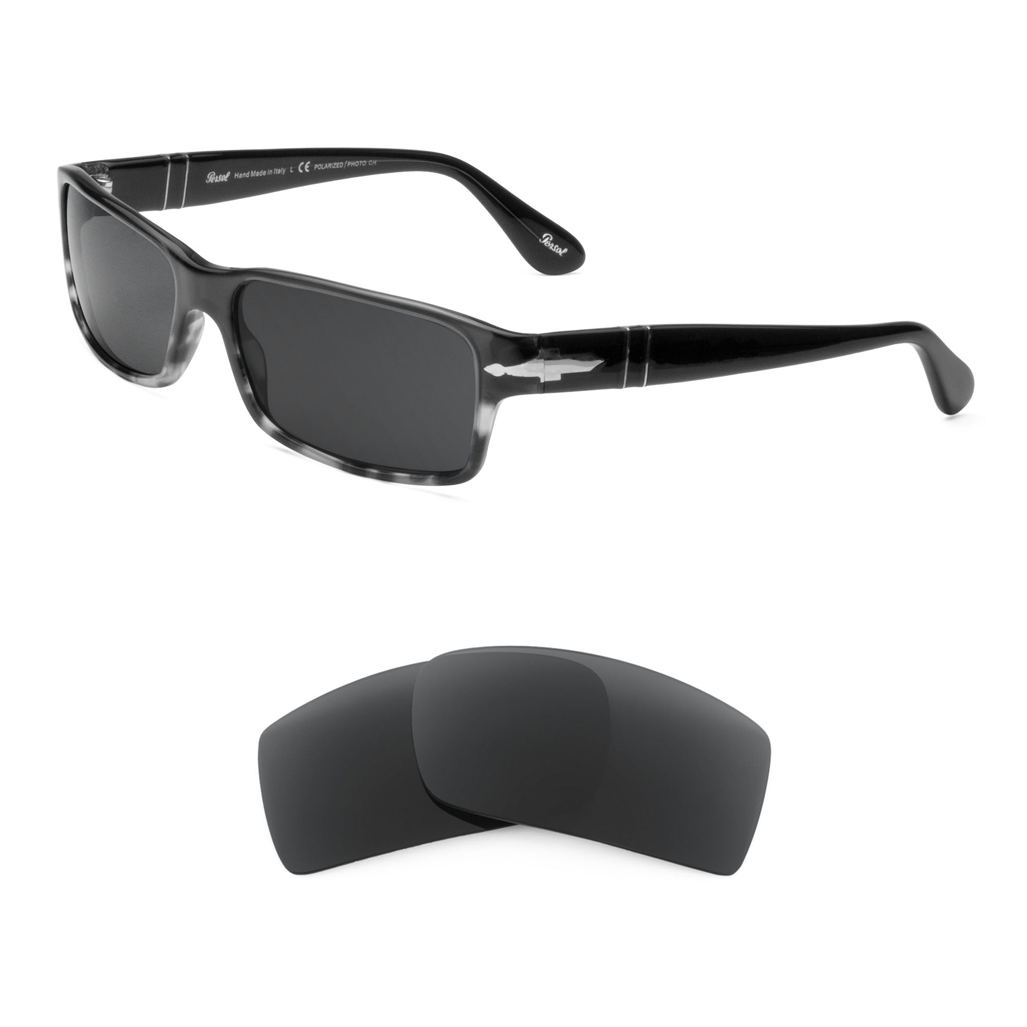 Persol PO2747S 57mm Replacement Lenses by Revant Optics