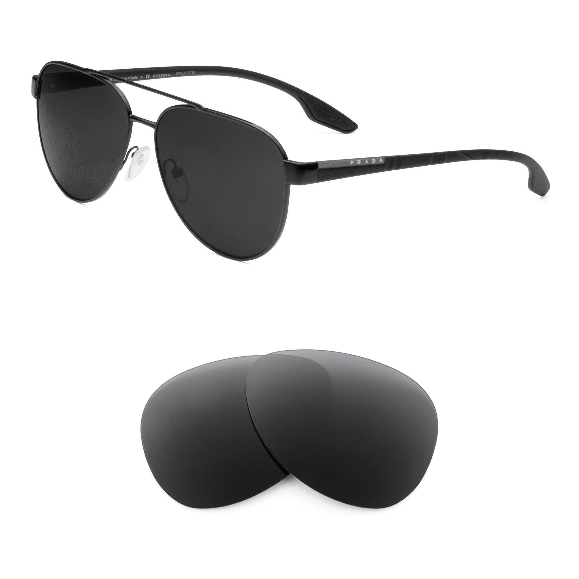 Prada SPS 54T Replacement Lenses by Revant Optics