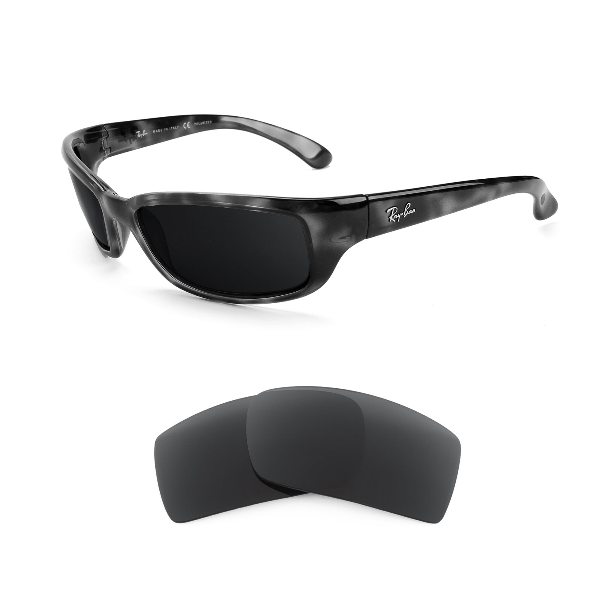 Ray-Ban Shot Extreme RB4037 59mm Replacement Lenses by Revant Optics