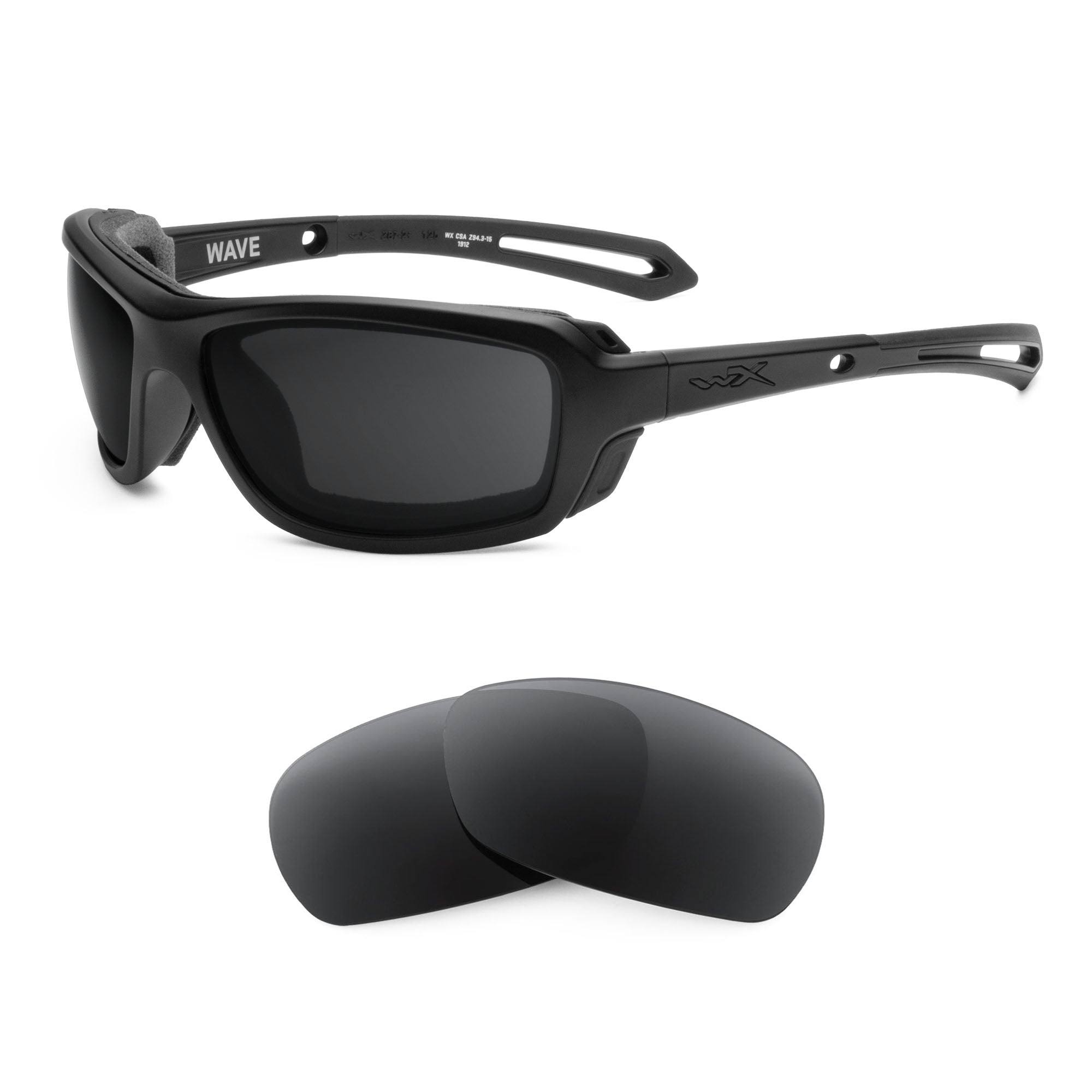 Wiley X Wave Replacement Lenses by Revant Optics